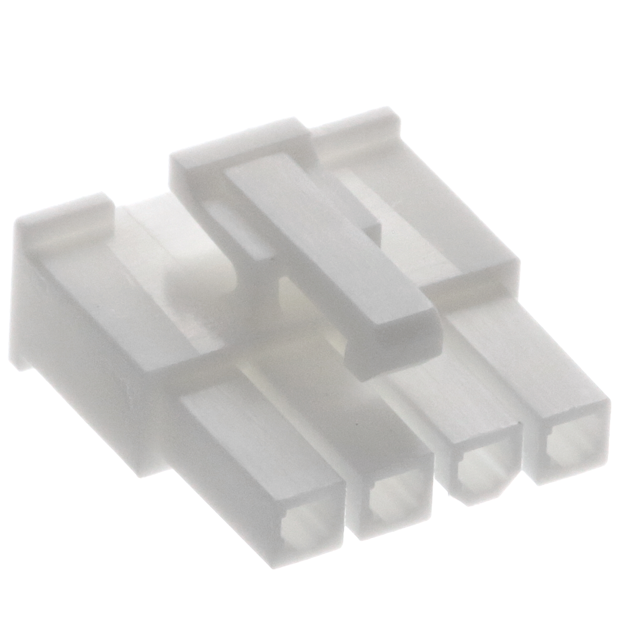 Molex Incorporated 39-01-4041 MINI-FIT JR. Series 4.2mm Pitch 4 Way 1Row Female Straight PCB ...