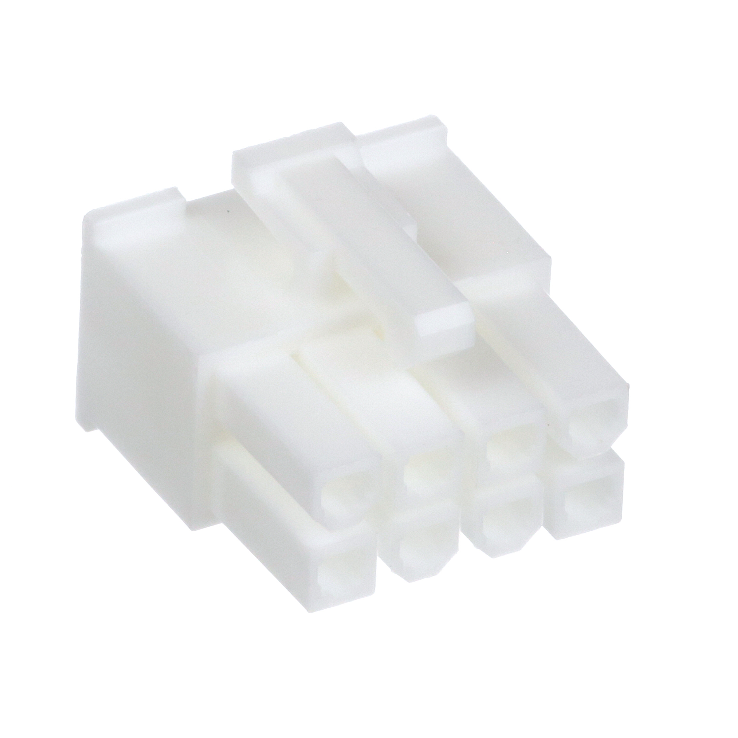 Molex Incorporated 39-01-2085 MINI-FIT JR. Series 4.2mm Pitch 8 Way 2Row Female Straight PCB ...