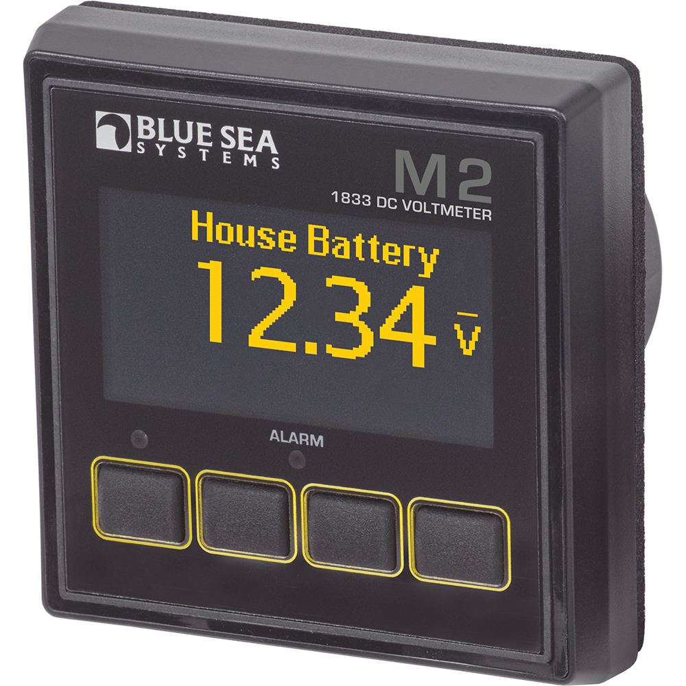 Blue Sea Systems 1833-BSS Monitor M2 OLED DC Voltage