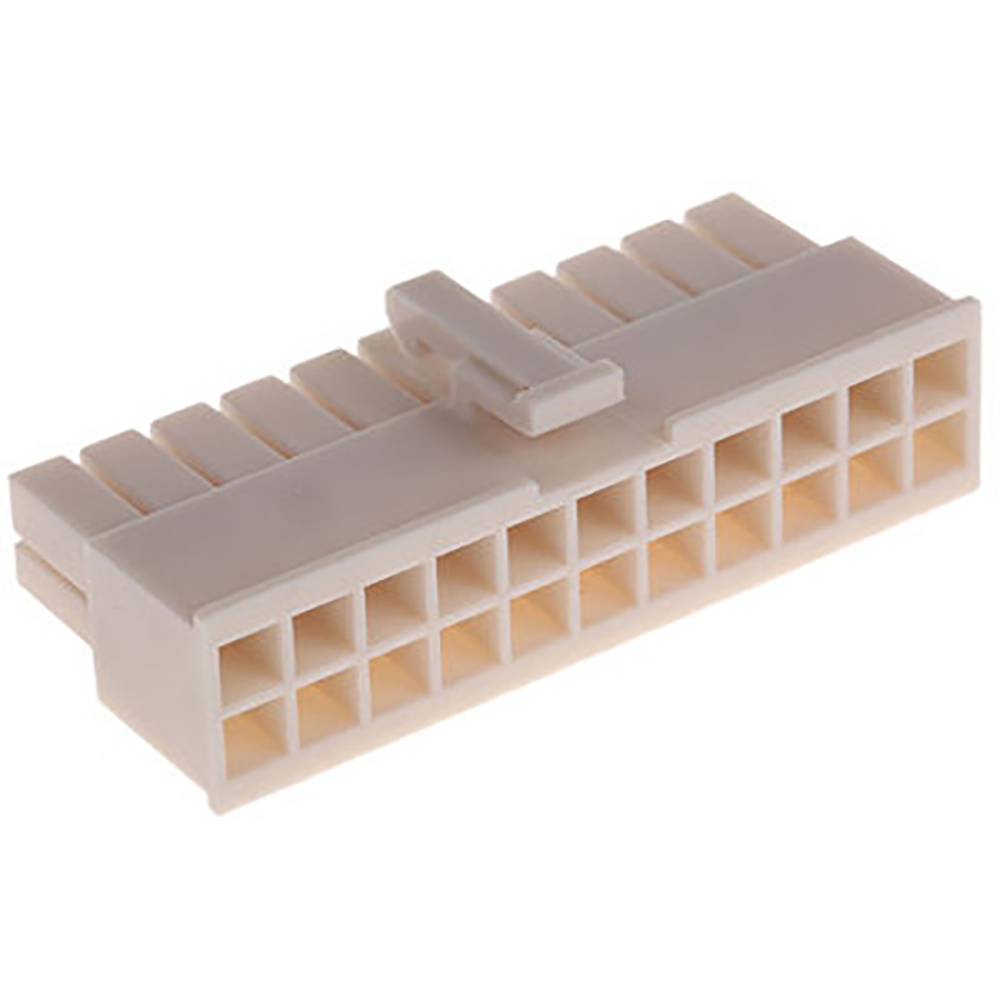 Molex Incorporated 39-01-2225 MINI-FIT JR. Series 4.2mm Pitch 22 Way 2 Row Female Straight PCB ...