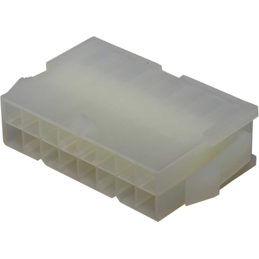 Molex Incorporated 39-01-2161 MINI-FIT JR. Series 4.2mm Pitch 16 Way 2 Row Male Straight PCB ...