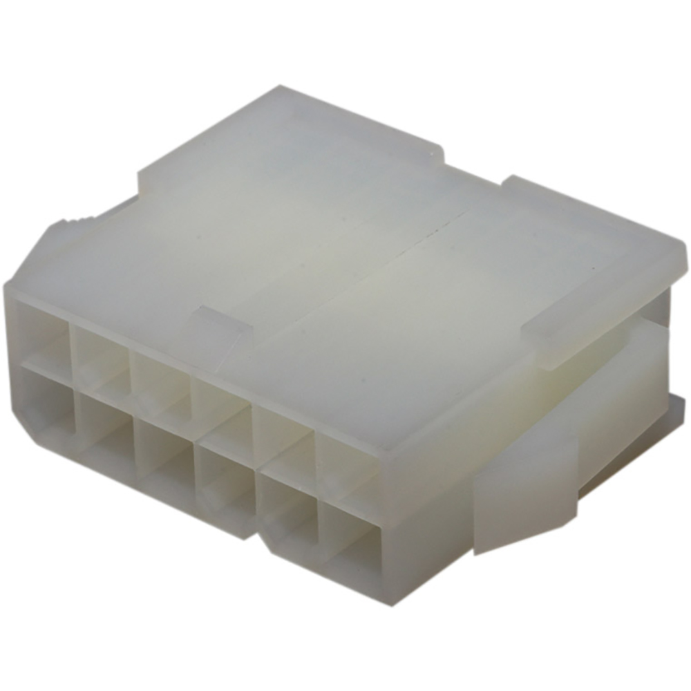 Molex Incorporated 39-01-2121 MINI-FIT JR. Series 4.2mm Pitch 12 Way 2 Row Male Straight PCB ...