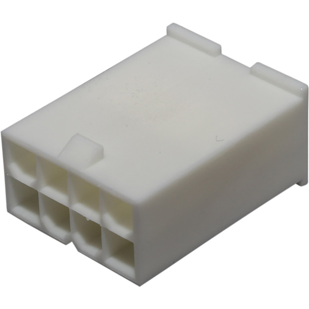 Molex Incorporated 39-01-3089 MINI-FIT JR. Series 4.2mm Pitch 8 Way 2Row Male Straight PCB ...