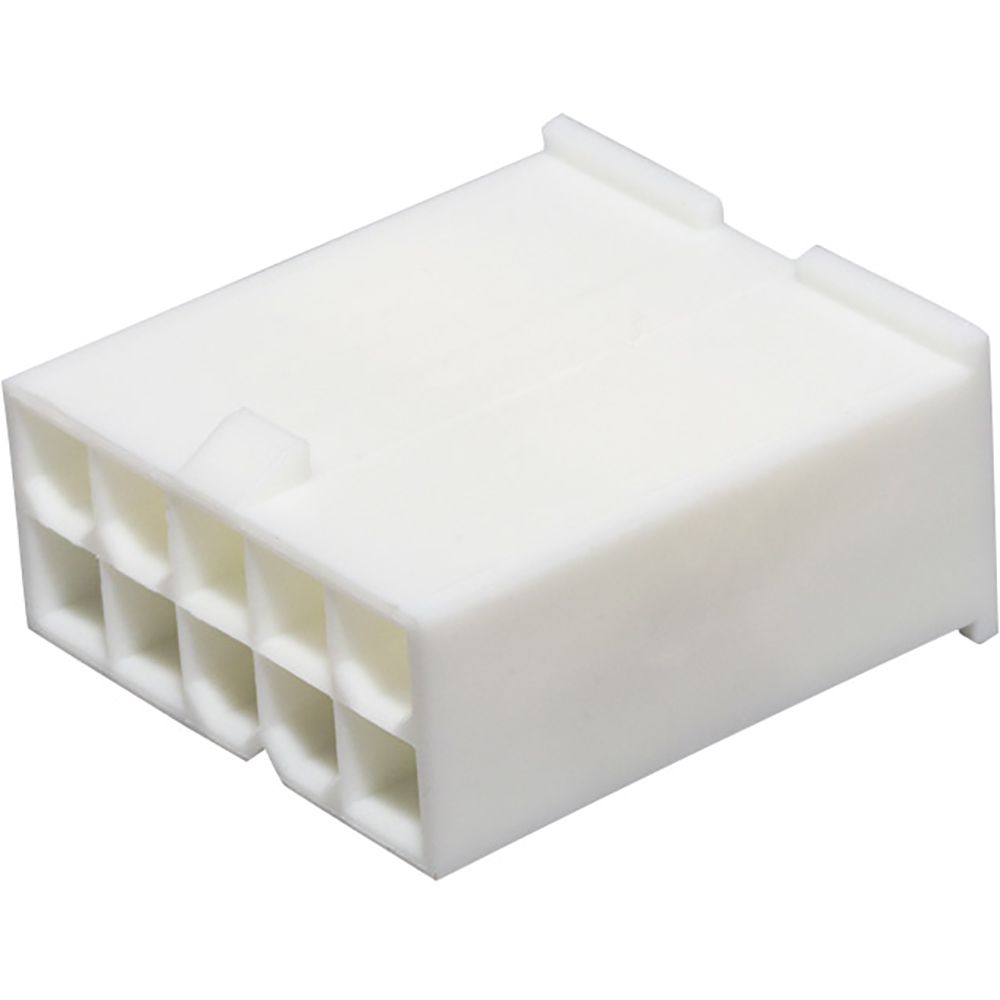 Molex Incorporated 39-01-3109 MINI-FIT JR. Series 4.2mm Pitch 10 Way 2 Row Male Straight PCB ...