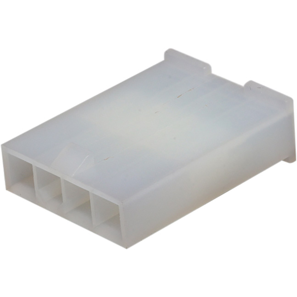 Molex Incorporated 39-01-4046 MINI-FIT JR. Series 4.2mm Pitch 4 Way 1Row Male Straight PCB ...