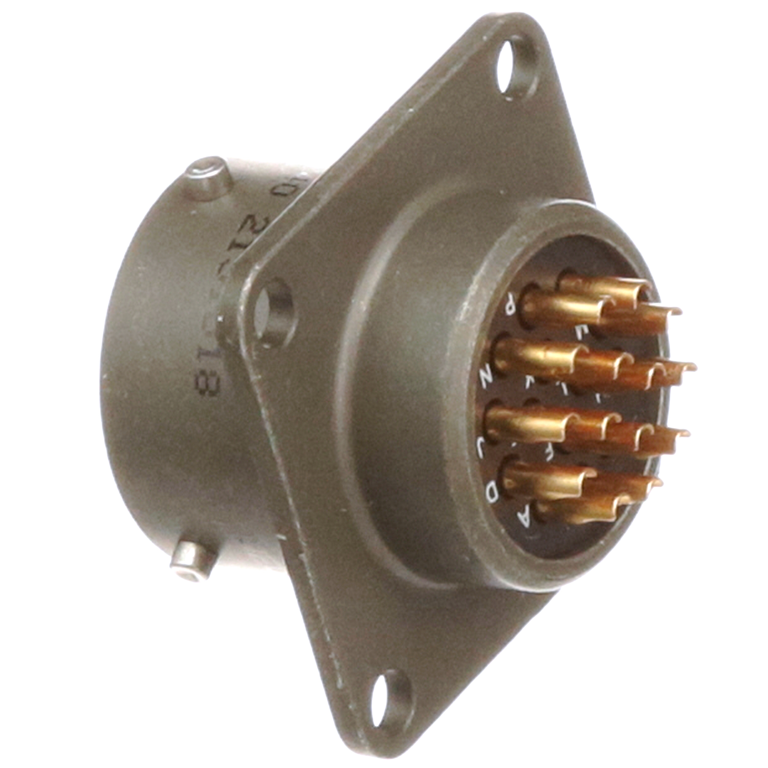 Amphenol Industrial PT02E-12-14P Connector RCPT 14POS BOX MNT PIN, PT Series