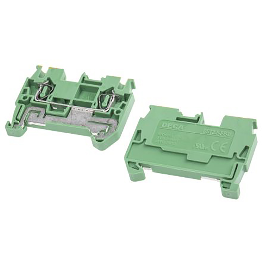RS PRO 9131251 Spring Ground Terminal Block, DIN Rail, 2.5mm2, 28 to ...