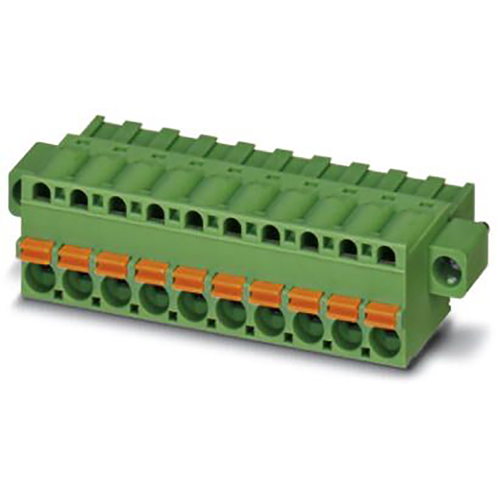 Phoenix Contact 1909485 Terminal Block;Plug, Female Sockets;10 pos;0. ...