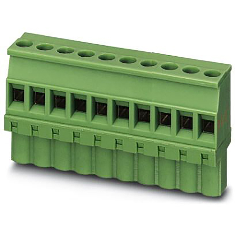 Phoenix Contact 1912838 Terminal Block;Plug, Female Sockets;12 pos;0. ...