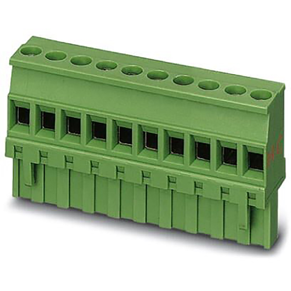 Phoenix Contact 1912391 Terminal Block;Plug, Female Sockets;12 pos;0. ...