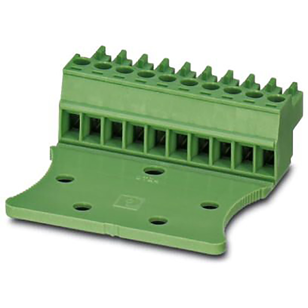 Phoenix Contact 5452520 Terminal Block;Plug, Female Sockets;11 pos;0. ...