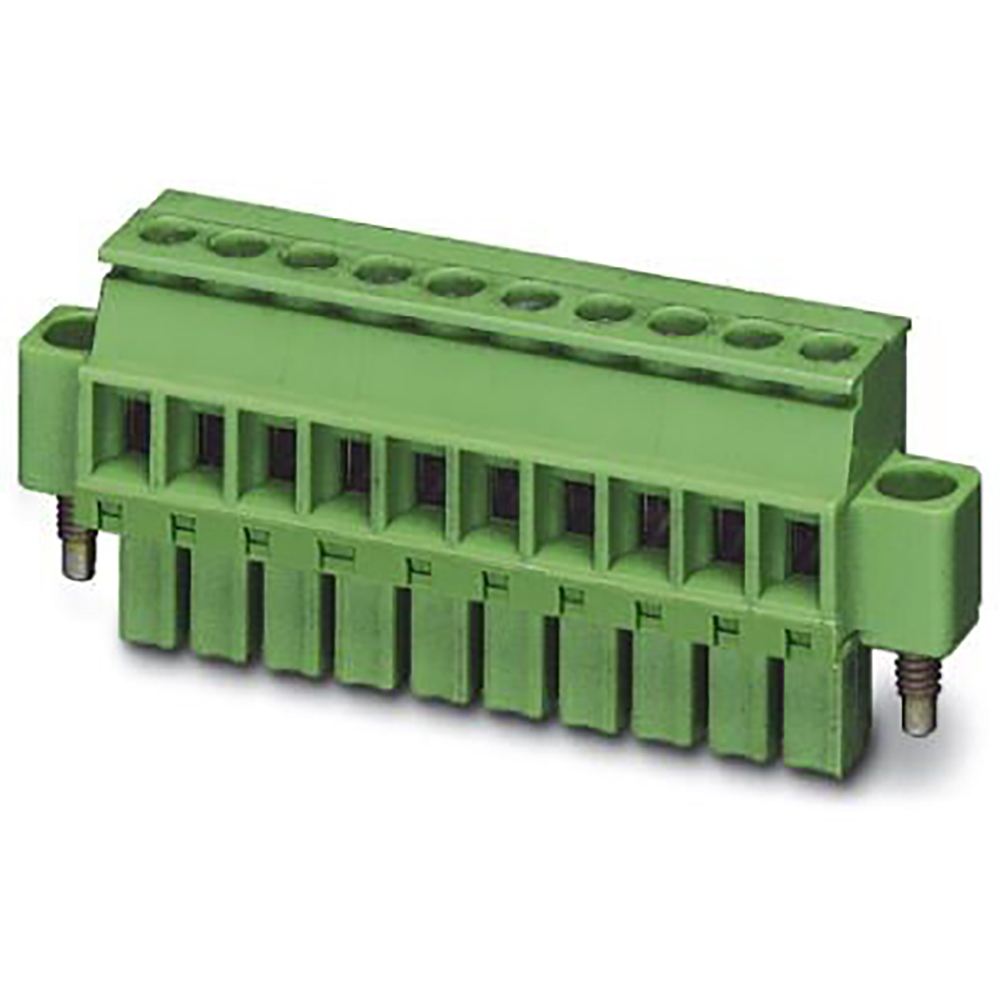 Phoenix Contact 1828582 Terminal Block;Plug, Female Sockets;11 pos;0. ...