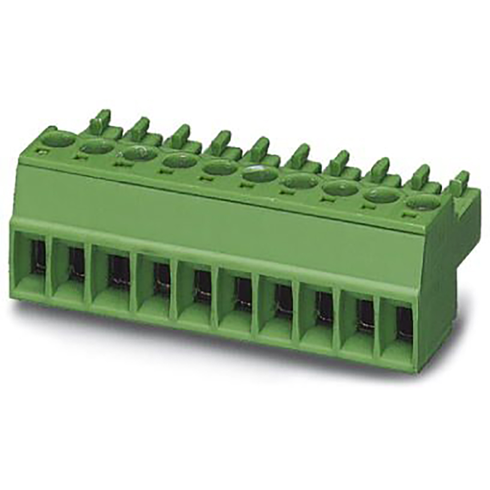 Phoenix Contact 1900743 Terminal Block;Plug, Female Sockets;12 pos;0. ...