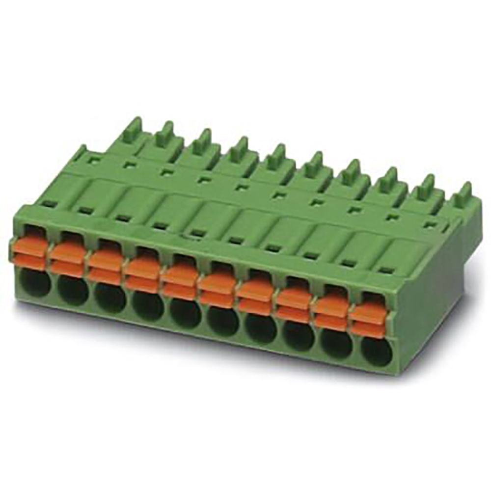 Phoenix Contact 1701334 Terminal Block;Plug, Female Sockets;12 pos;0. ...
