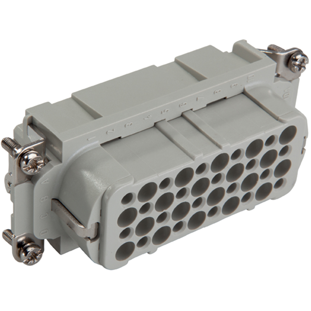 Lapp Group 11266000 Rectangular, Epic H-D 40 Female, 40, 26-14 AWG, F, 250 V, 10 A