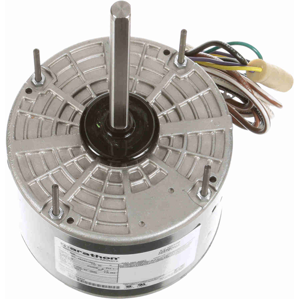 Leeson X081 AC Motor, HVAC/R - Condenser Fan, 1/4,1075,OPEN,48Y,1/60/208-230