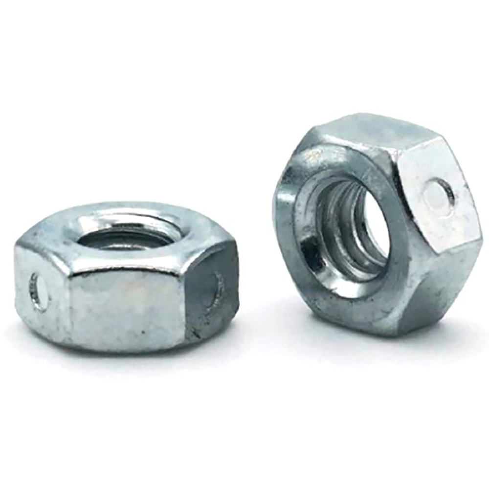 RS PRO 2450860 (25530158) 5/8-11 Reversible 2-Way Lock Nut Steel Zinc Plated