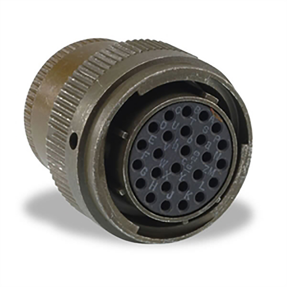 ITT Cannon KPSE6E16-26S-DN Connector,26482,Series I,16Socket,26 contacts size 20