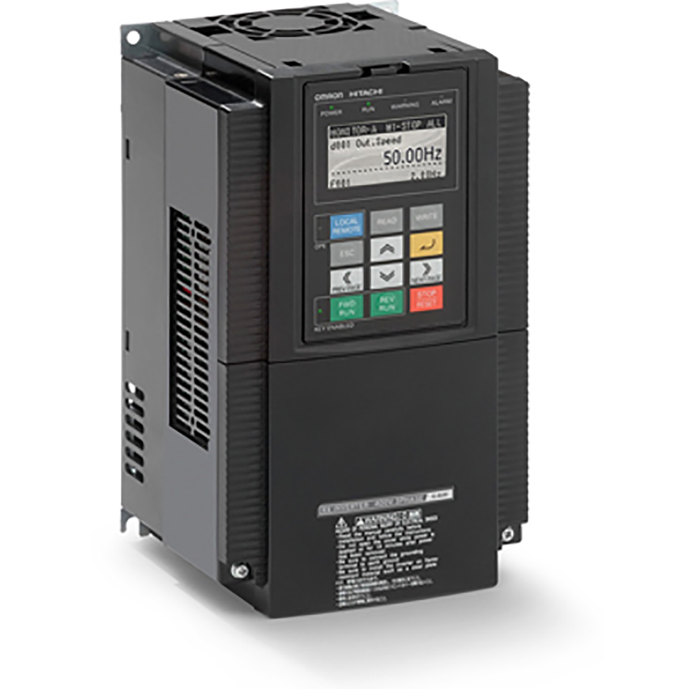 Omron Automation 3G3RX-A2110-V1 AC Drive Frequency Inverter, 240 VAC, 15 HP, 0.01-400 Hz, 46A ...