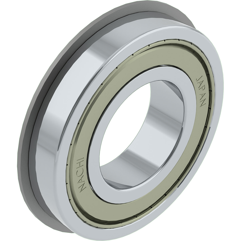 Nachi Bearings 6210ZZENR Ball Bearing, 6200 SERIES DEEP GROOVE RADIAL BALL BEARING W/SNAP