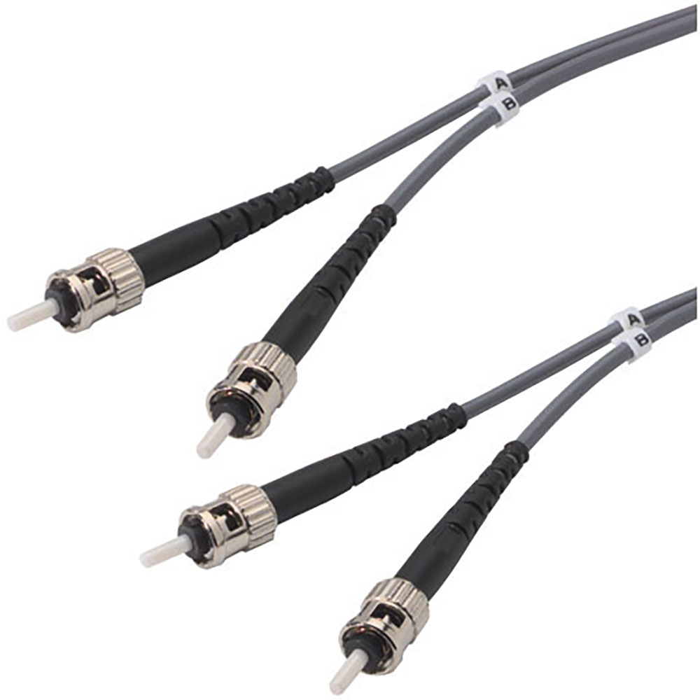 L-com FODSTC-30 OM1 62.5/125Multimode Fiber CableDual ST / Dual ST30.0m-