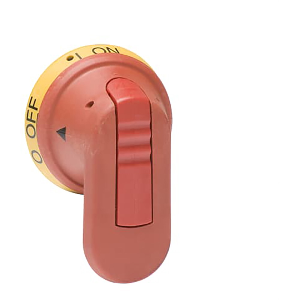 ABB OHY65J6E00S Pistol Handle NEMA 1,3R,12 / IP65 Yellow/Red Handle 2.6" (65mm)