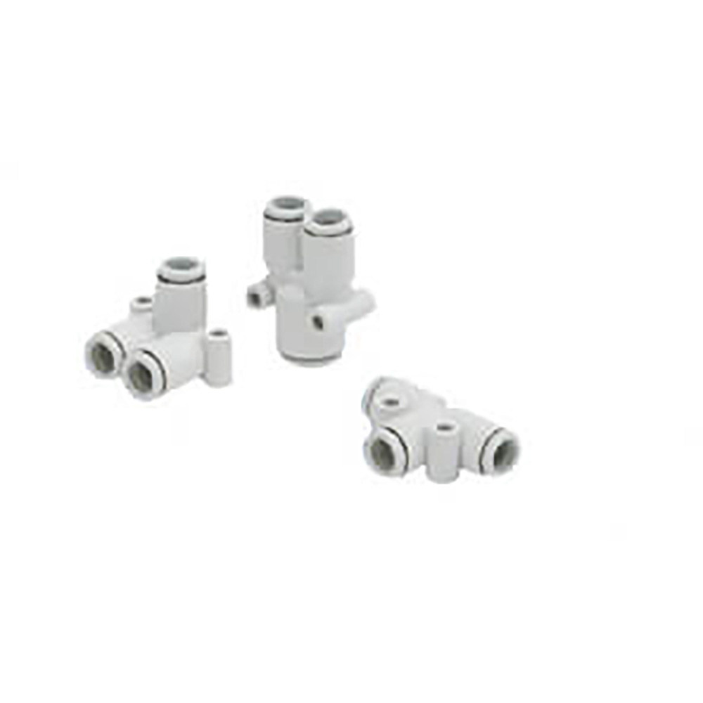 SMC Corporation KQ2T06-00A One-Touch Fitting, 6 mm Tube Size, KQ2 Series
