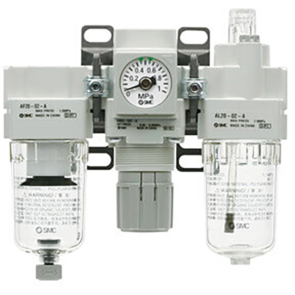 SMC Corporation AC25-N02G-T-Z-B F/R/L COMBO MODULAR, 1/4NPT, AC SERIES