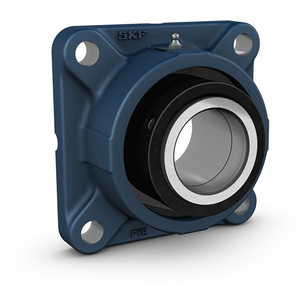 SKF F4B 400-SRB-SRH Flanged Roller Bearing Unit, Set Screws, 101.6 mm ID