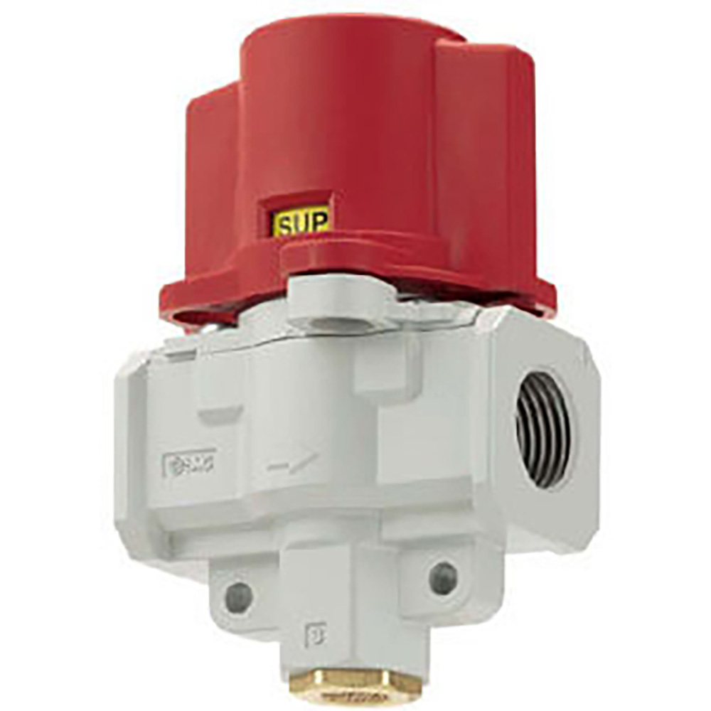 SMC Corporation VHS40-F04A-R Valve, 0.1 To 1 MPa Op Pressure, 1/2 in. Port Size, VHS40 Series