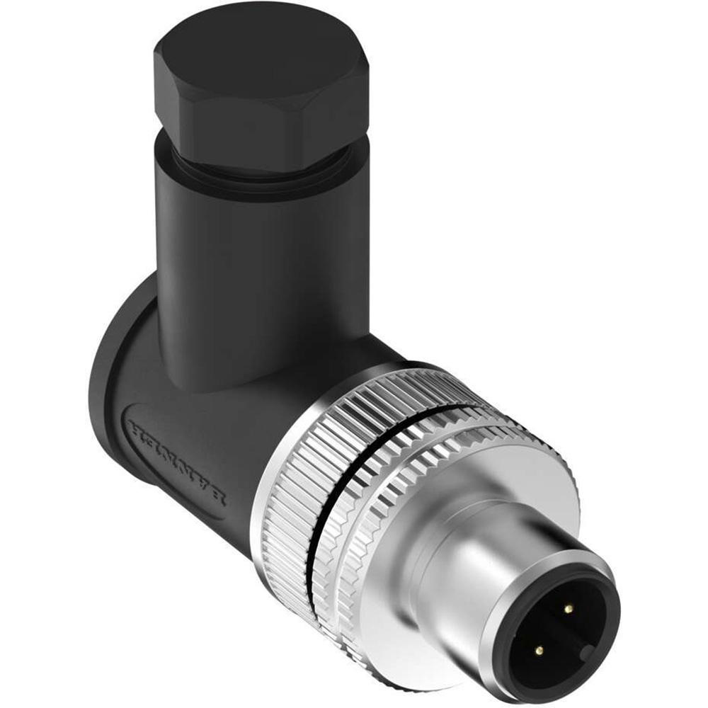 Banner Engineering BFW-M12M4A-6X Field Wireable Connector, M12, Male, 4 ...