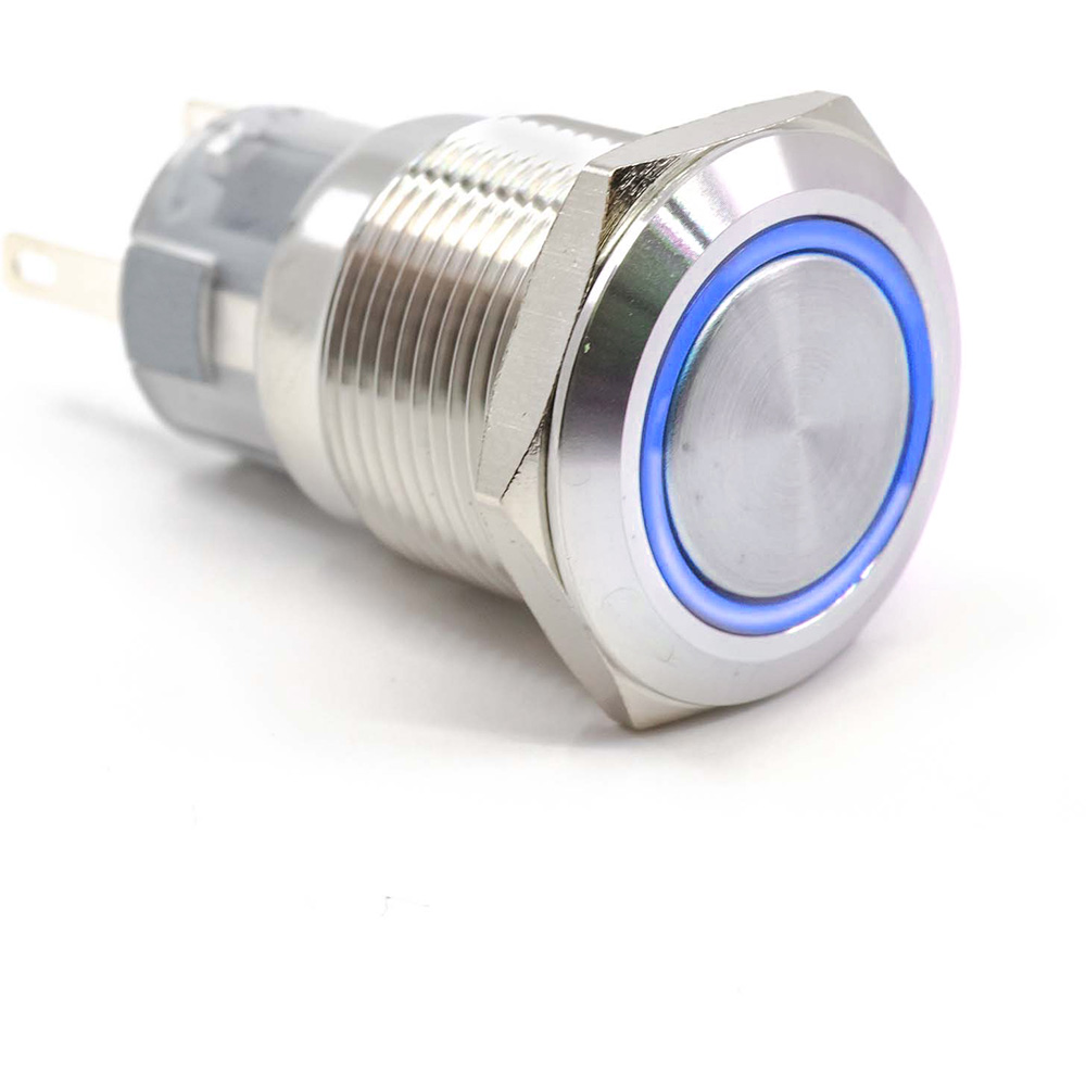 E-Switch / RS PRO PV4F230SS-345 Anti-Vandal Switch, SPDT, ON-ON, 2A, 24V DC, Solder, IP65, PV4 ...