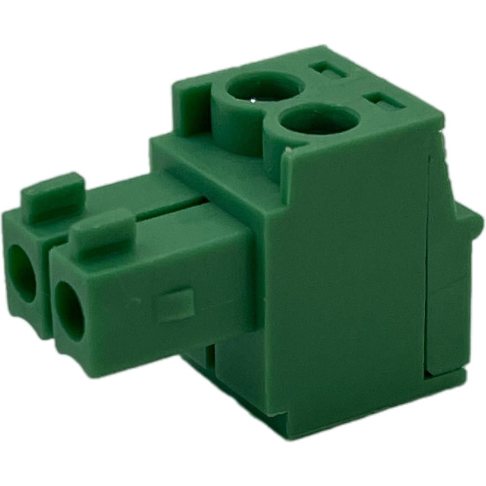 Adam Tech EBKA-02-A Terminal block, EURO BLOCK, pluggable, 3.50mm pitch ...