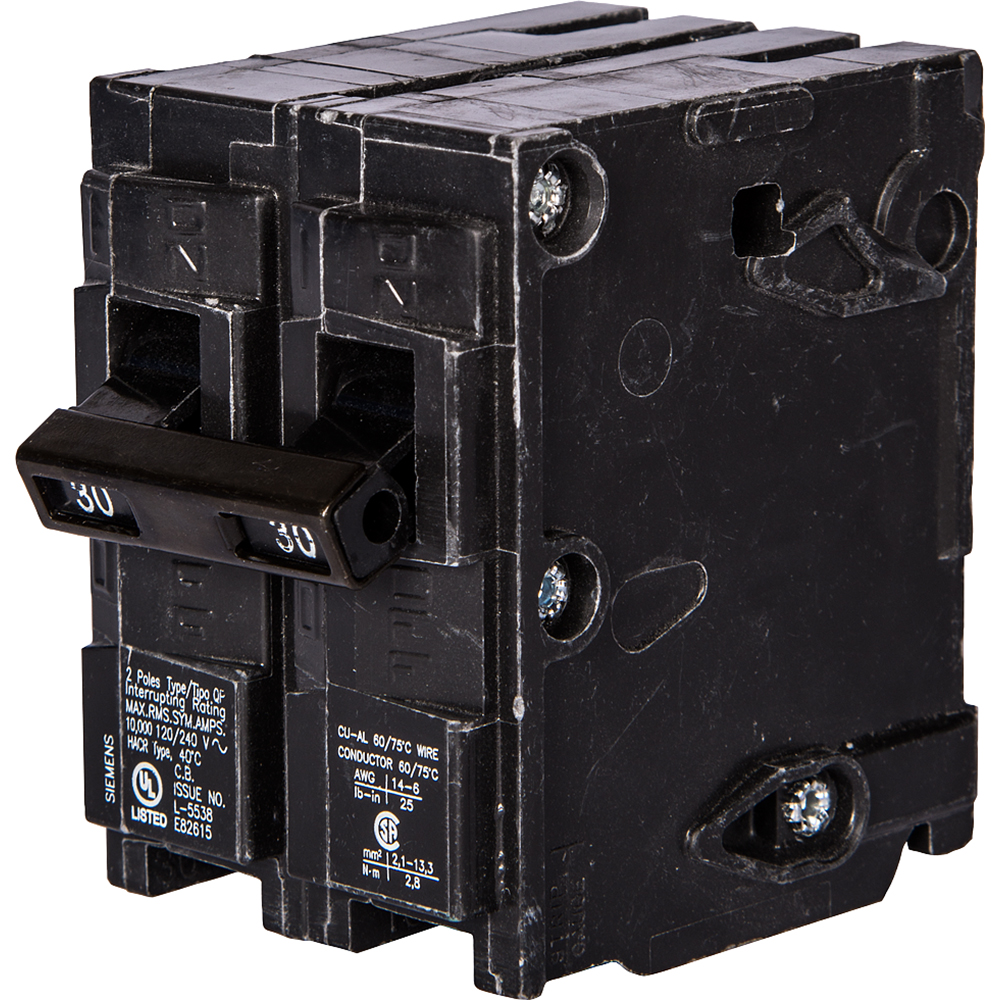 Siemens Q23050120CP Circuit Breaker, 6-Q120, 1-Q250, 1-Q230 ; Q23050120CP