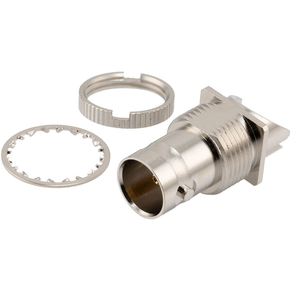 Fairview Microwave FMCN0012 75 Ohm 12G SDI BNC Female Bulkhead PCB Connector 0.062" Board ...