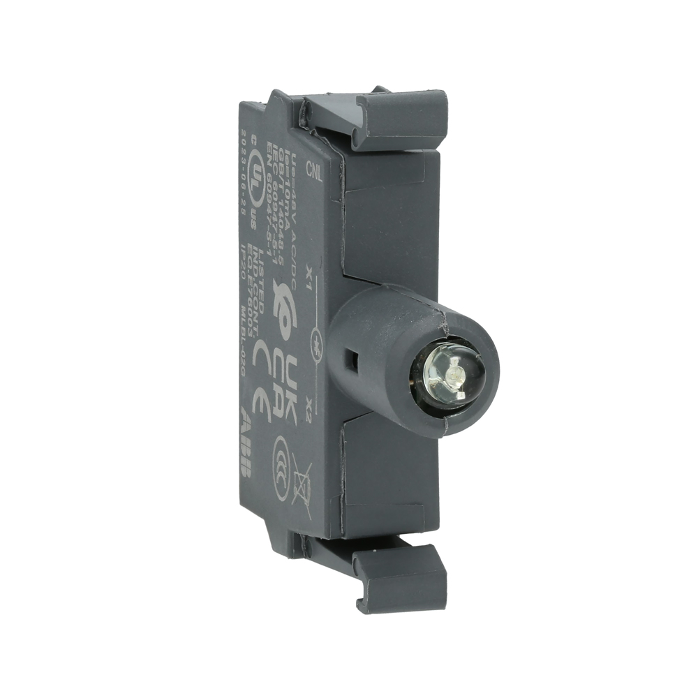 ABB MLBL-02G Modular LED block - 48V AC / DC, integrated LED - Green - Illuminated