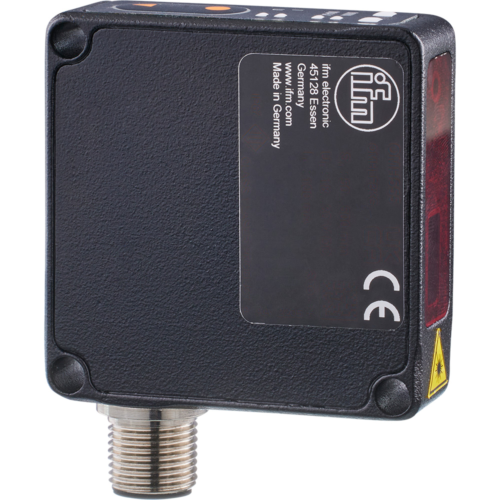 ifm efector OGD250 Photoelectric distance sensor;red light;IO-Link;900mm range;2xNO/NC;M12 Connect