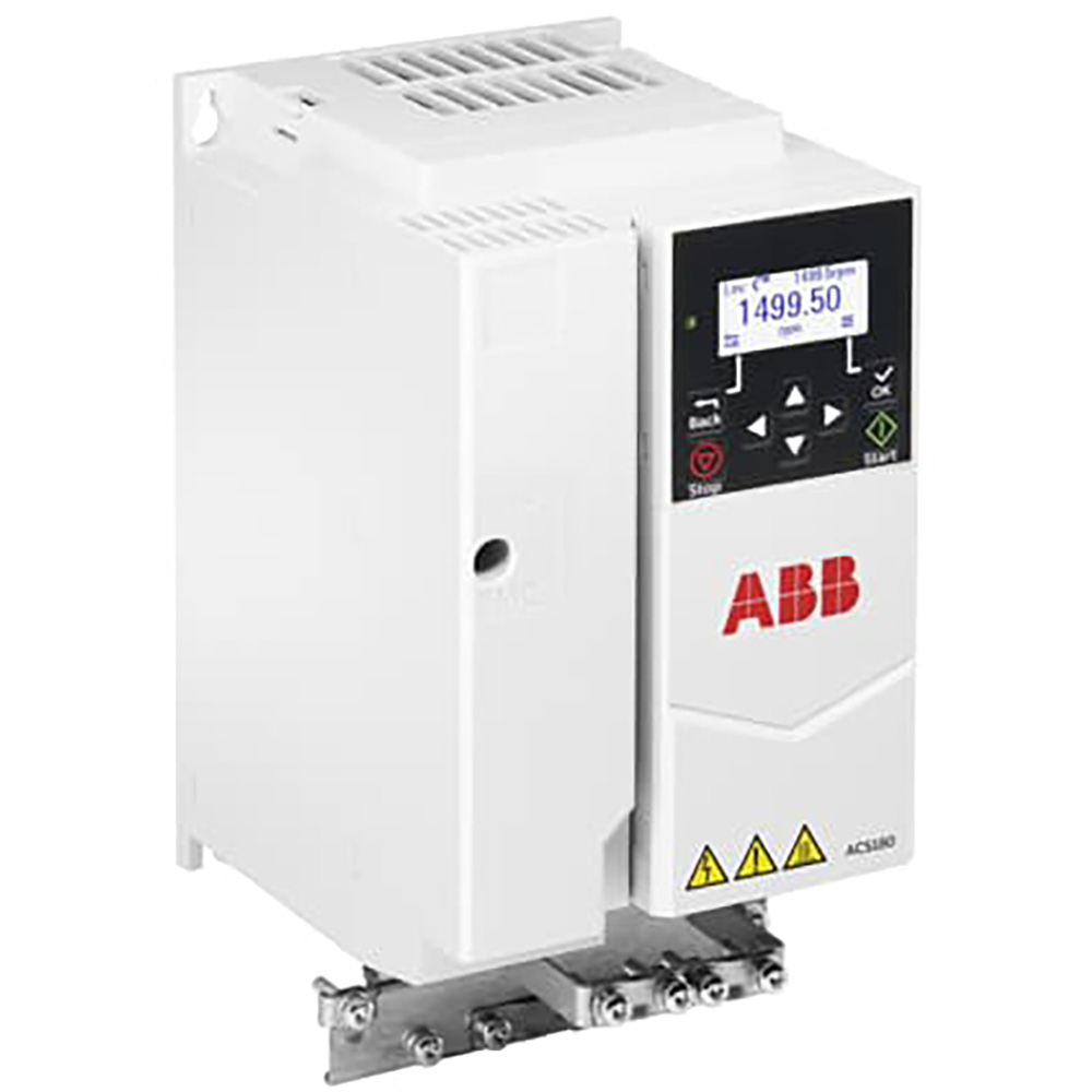 ABB Drives ACS180-04S-17A5-2 AC Drive, 3-Phase, 200-240V, 5HP, Frame R2, ACS311, ACS310 Series