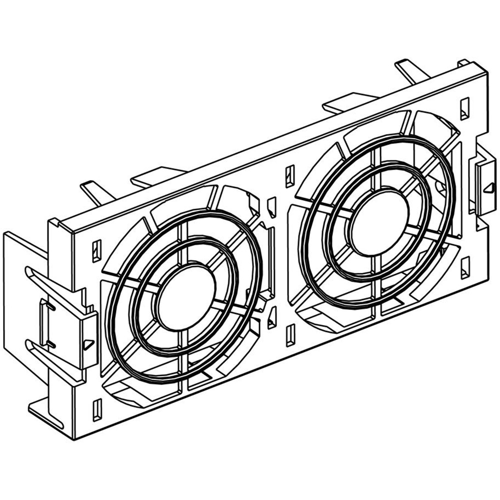 Schneider Electric VZ3V1204 Fan, Altivar, ATV61, ATV71, spare part, for variable speed drive ...