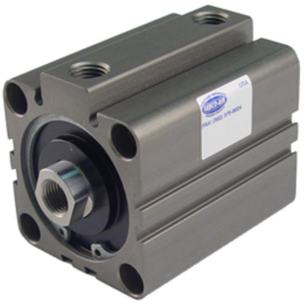 Fabco-Air GND-KSB032-050/100D-XC10 Cylinder, air, compact, magnet, 32mm Bore, dbl act, NPT ...