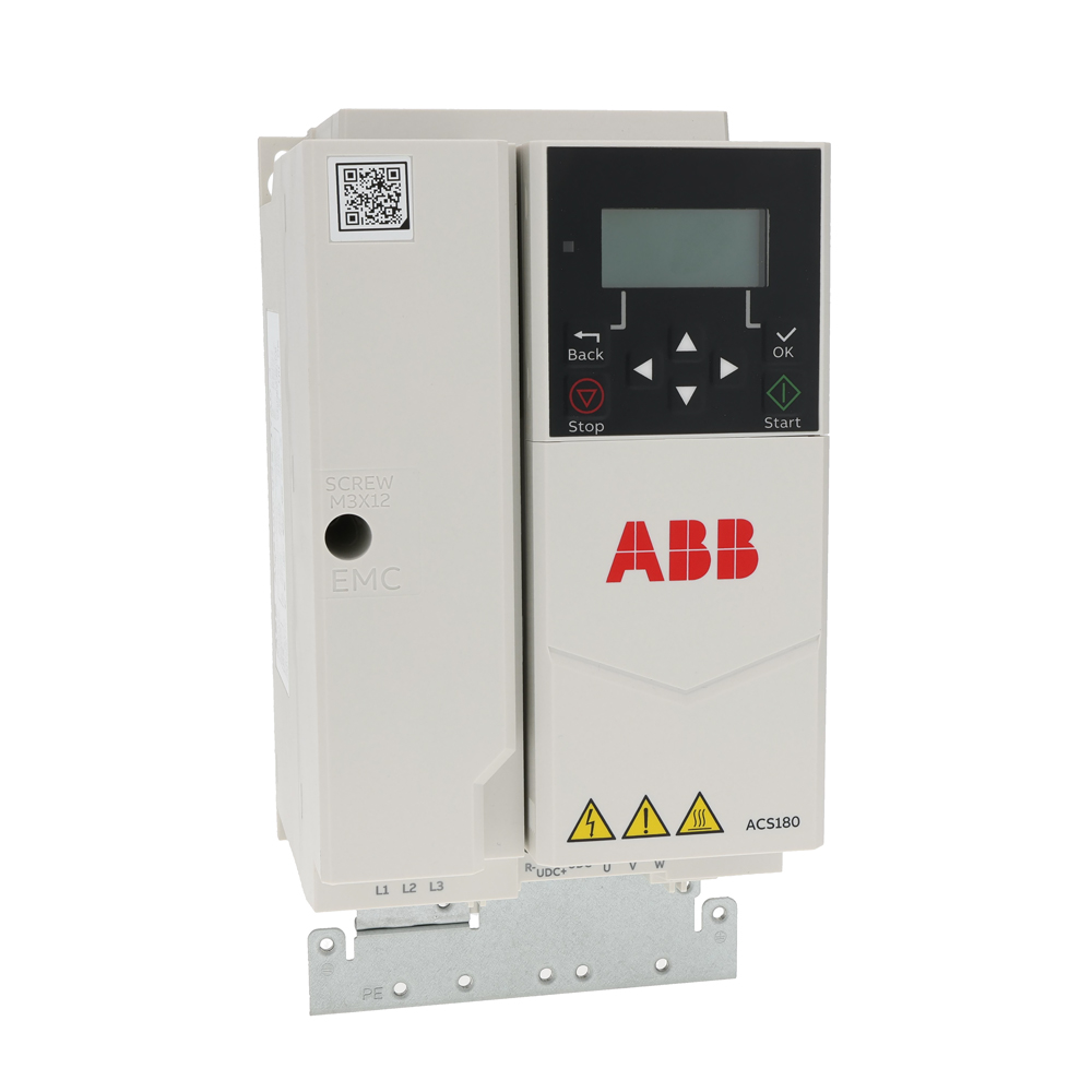 ABB Drives ACS180-04S-17A0-4 AC Drive, 3-Phase, 380-480V, 10HP, Frame R3, ACS311, ACS310 Series