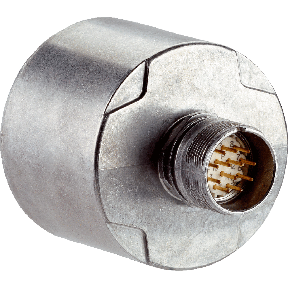 SICK DFS60B-S1UA03916 Incremental Encoder, 3,916 PPR, 6 x 10 mm Dia. Shaft, 4.5-5.5 V, Connector